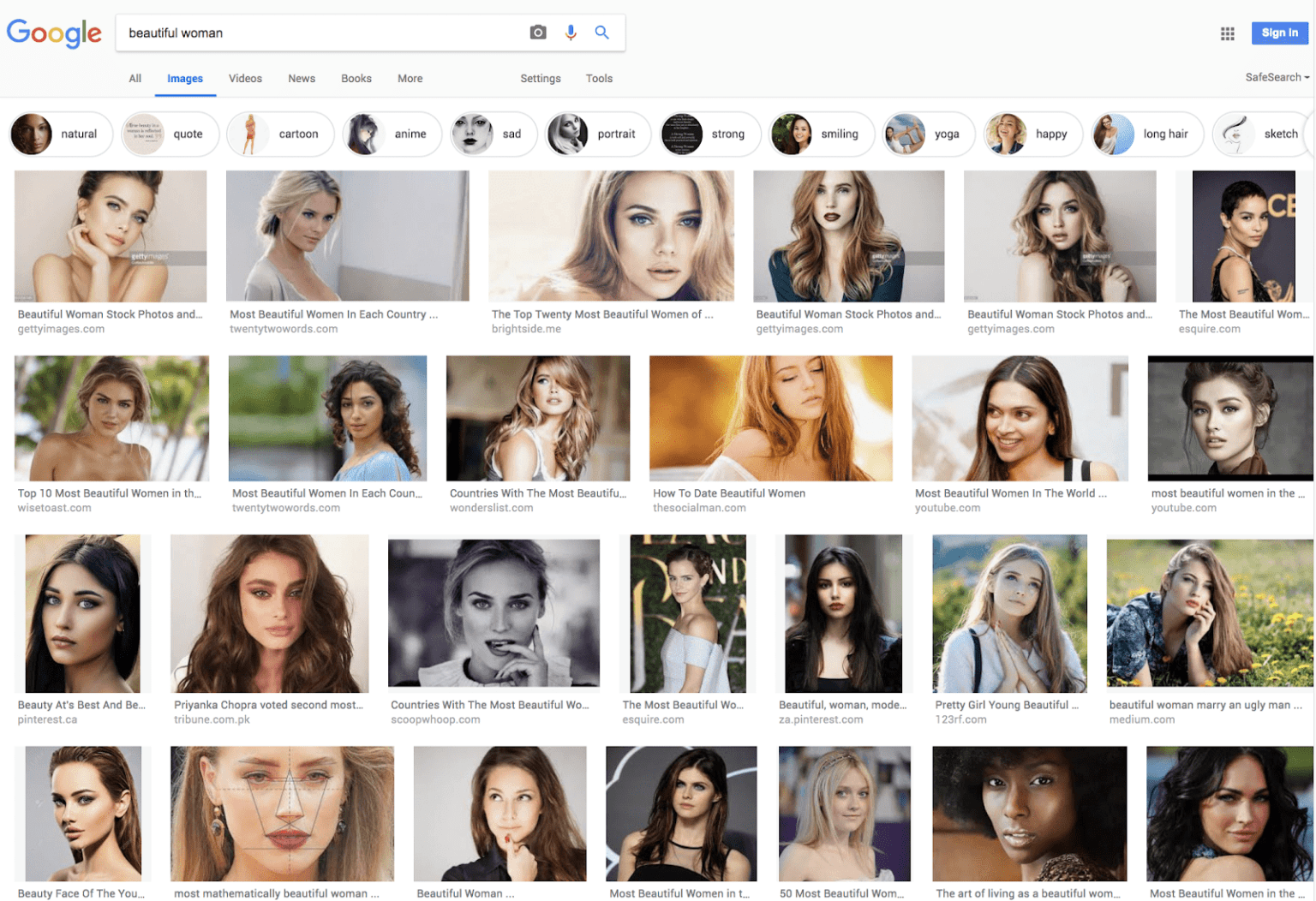 Beauty Searches Across the Globe – NVISION