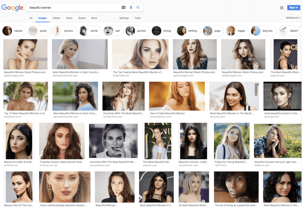 Beauty Searches Across the Globe – NVISION